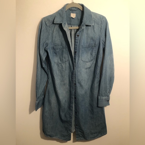 a new day | Jackets & Coats | A New Day Extra Long Jean Jacket | Poshmark
